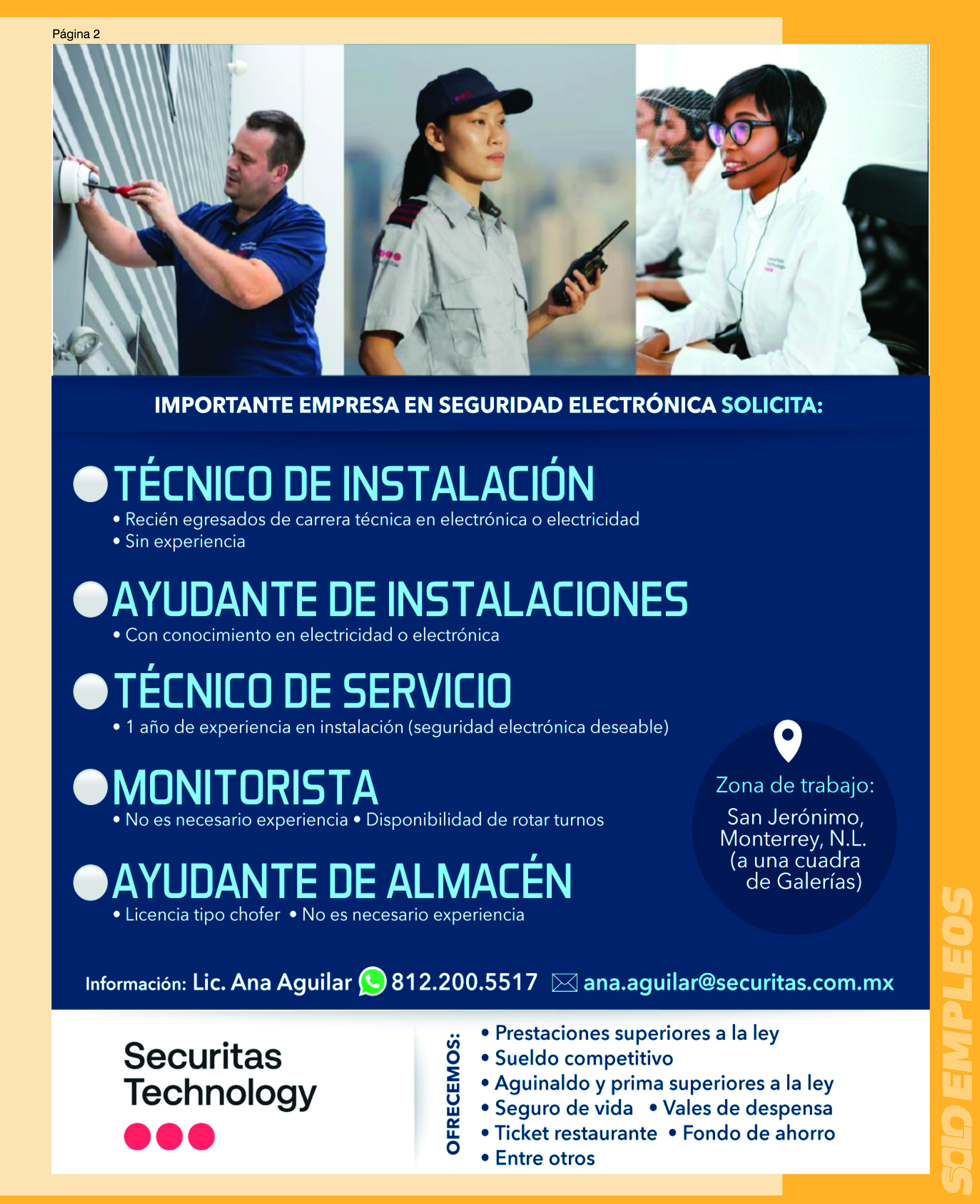 Edición Impresa – Empleos Monterrey