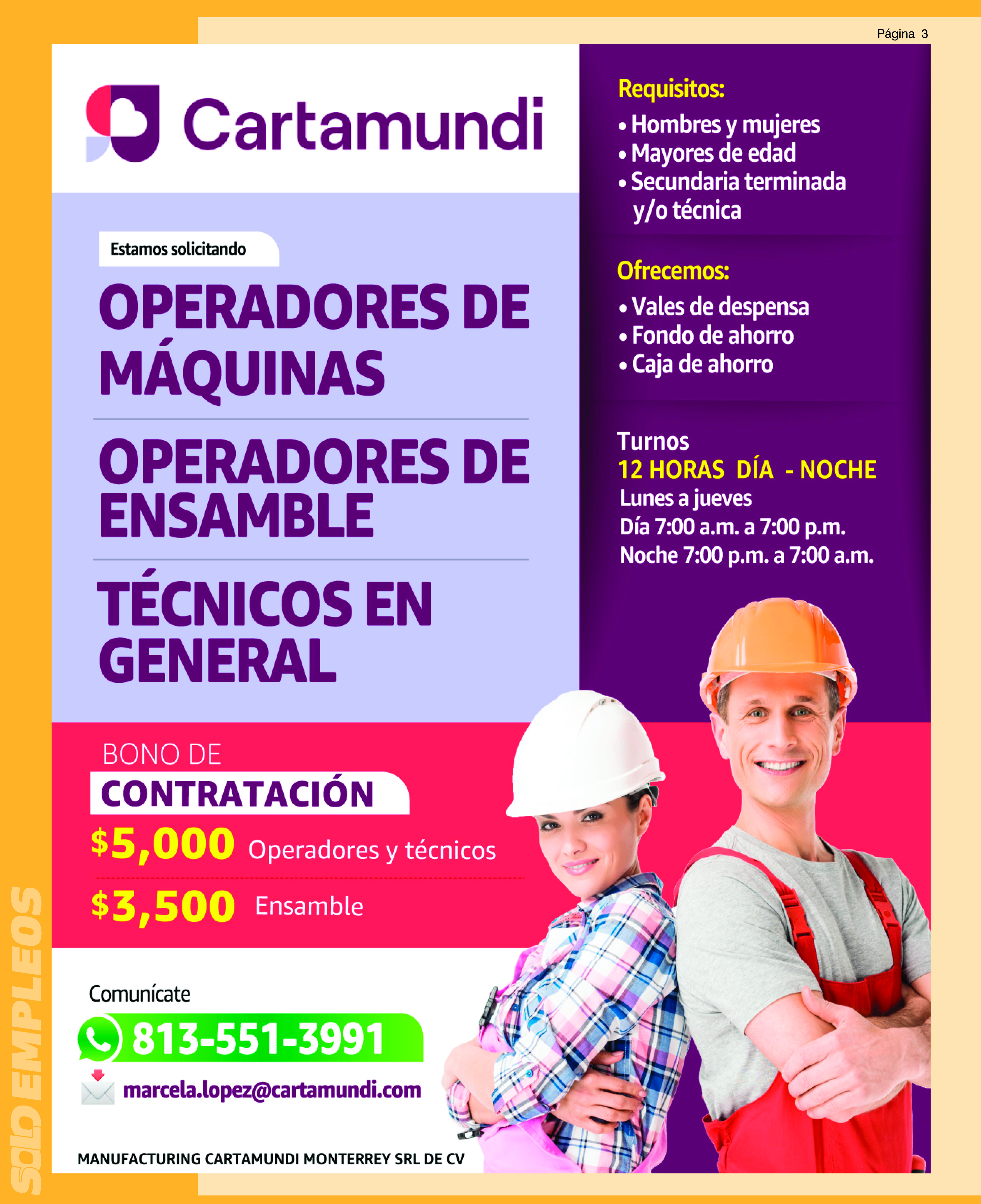Edición Impresa – Empleos Monterrey